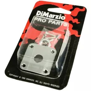 Dimarzio GG1400C Kare Jack Plate Chrome - gitarparca.com